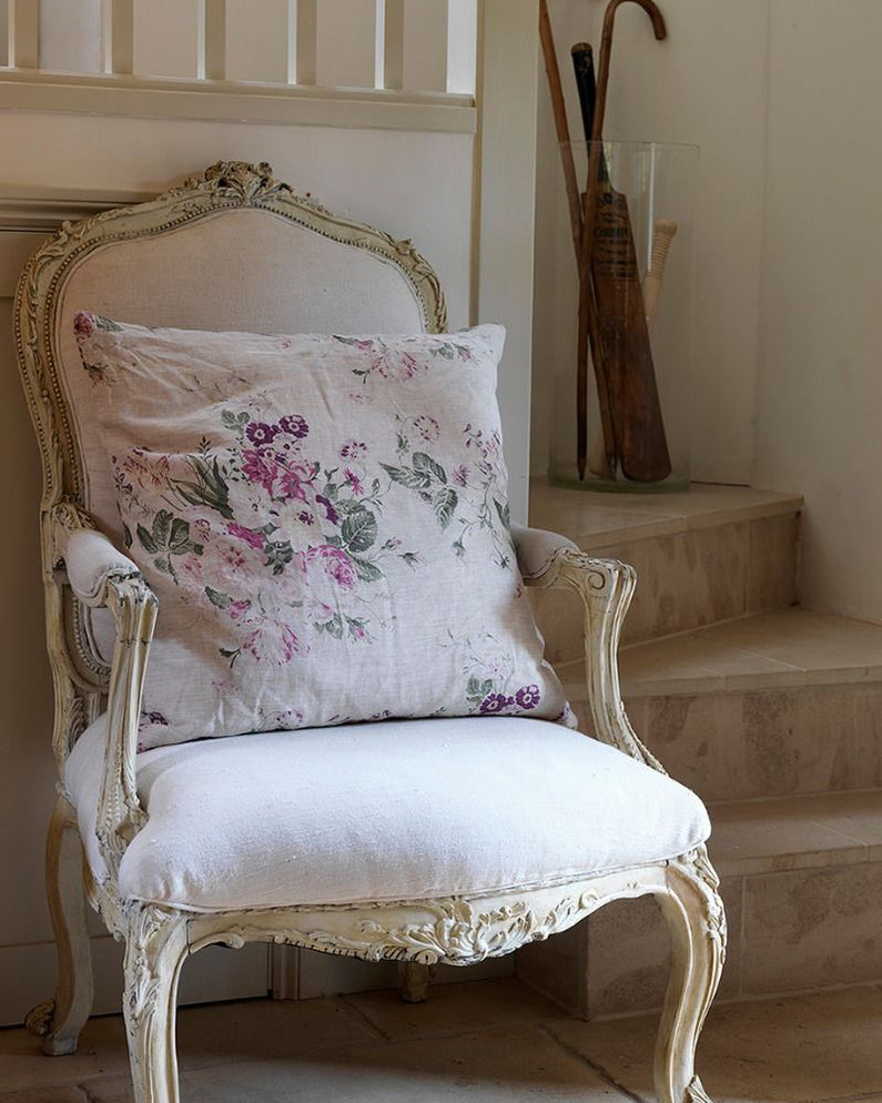 Constance Multi on Natural Linen | Cabbages & Roses– cabbagesandroses