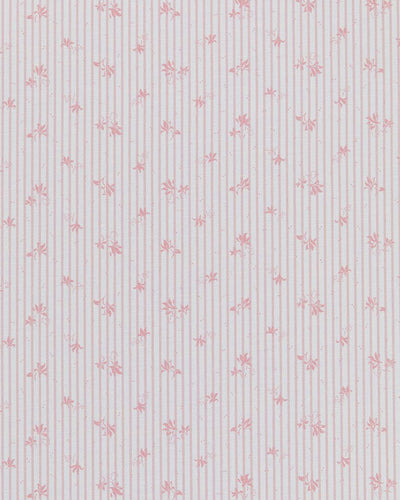 Metro Pink on White Linen | Cabbages & Roses– cabbagesandroses