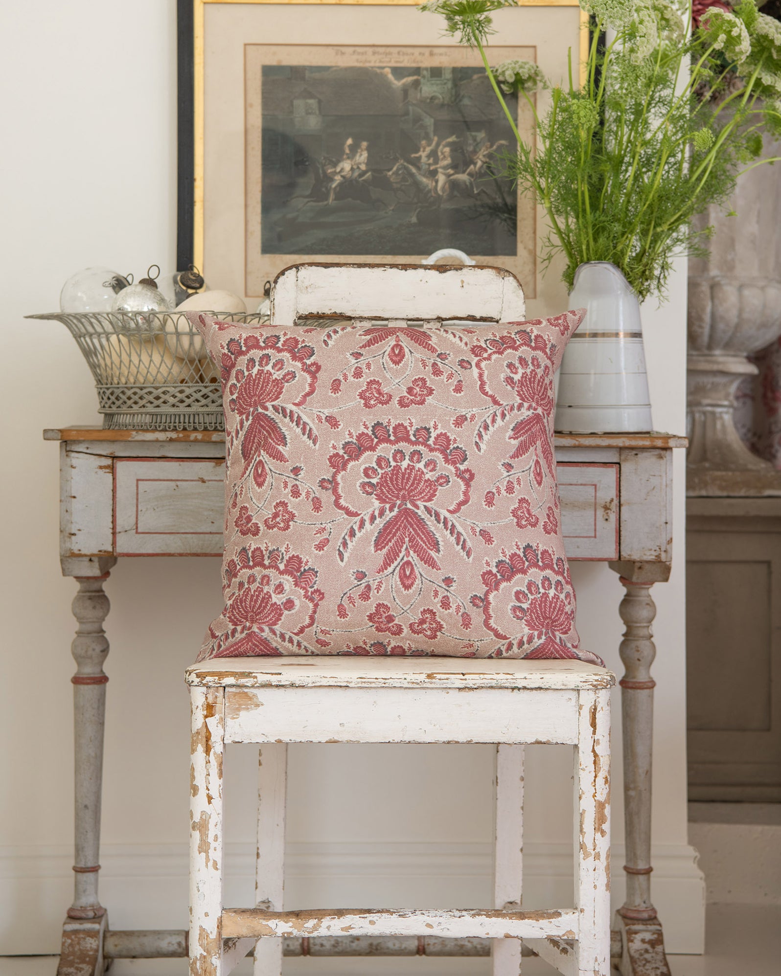 Marth on White Linen | Cabbages & Roses– cabbagesandroses