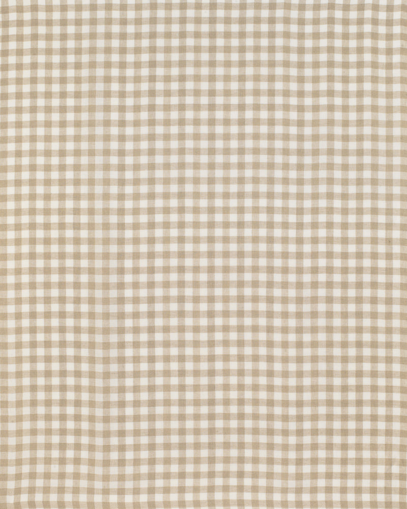 Natural Woven Check Linen | Cabbages & Roses– cabbagesandroses